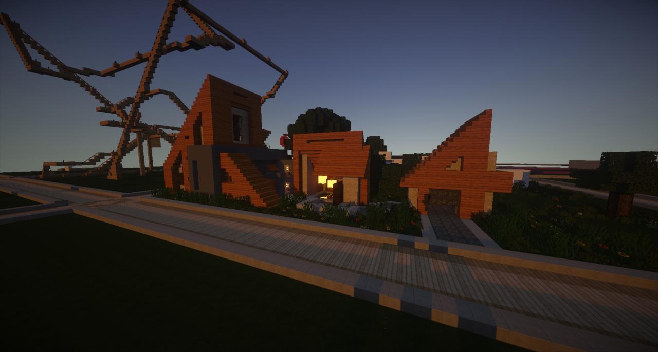 Small A-Frame House Minecraft Map