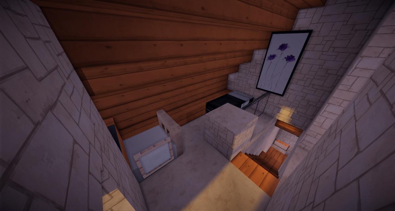 Small A-Frame House Minecraft Map