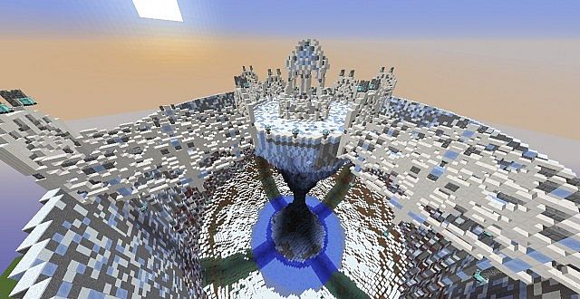 Ice Spawn Point Minecraft Map