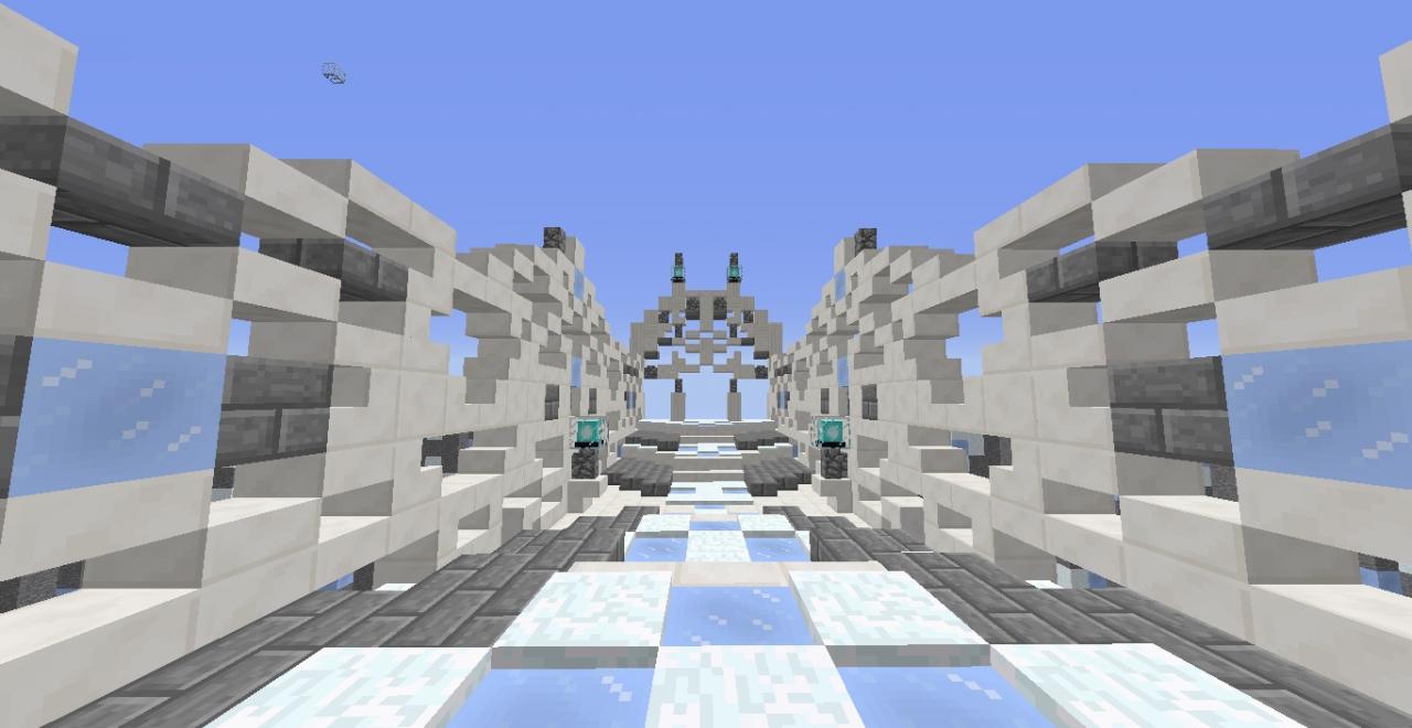 Ice Spawn Point Minecraft Map