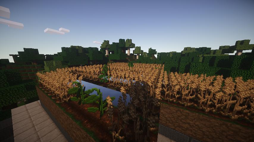 Minecraft Modern House with Farm (REQUESTED!) Minecraft Map