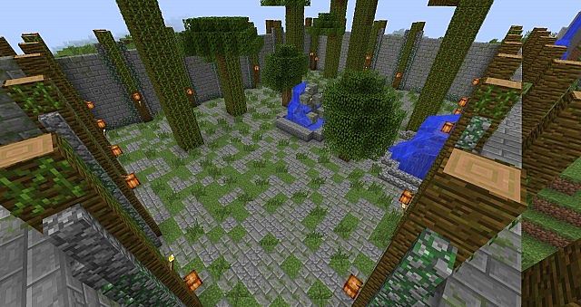 Little 1vs1 Jungle Arena Minecraft Map