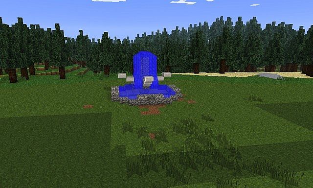 Medieval Fountain Minecraft Map