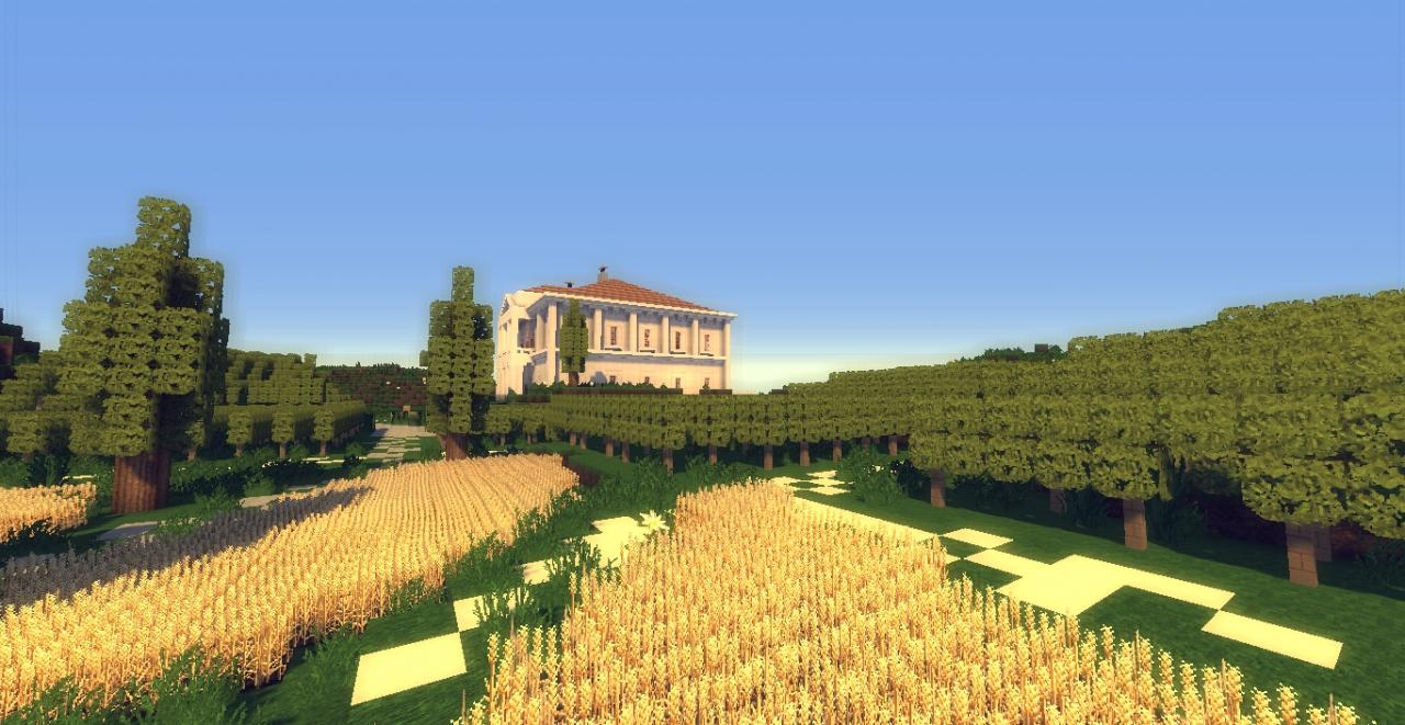 Traditional Hungarian Mansion Minecraft Map