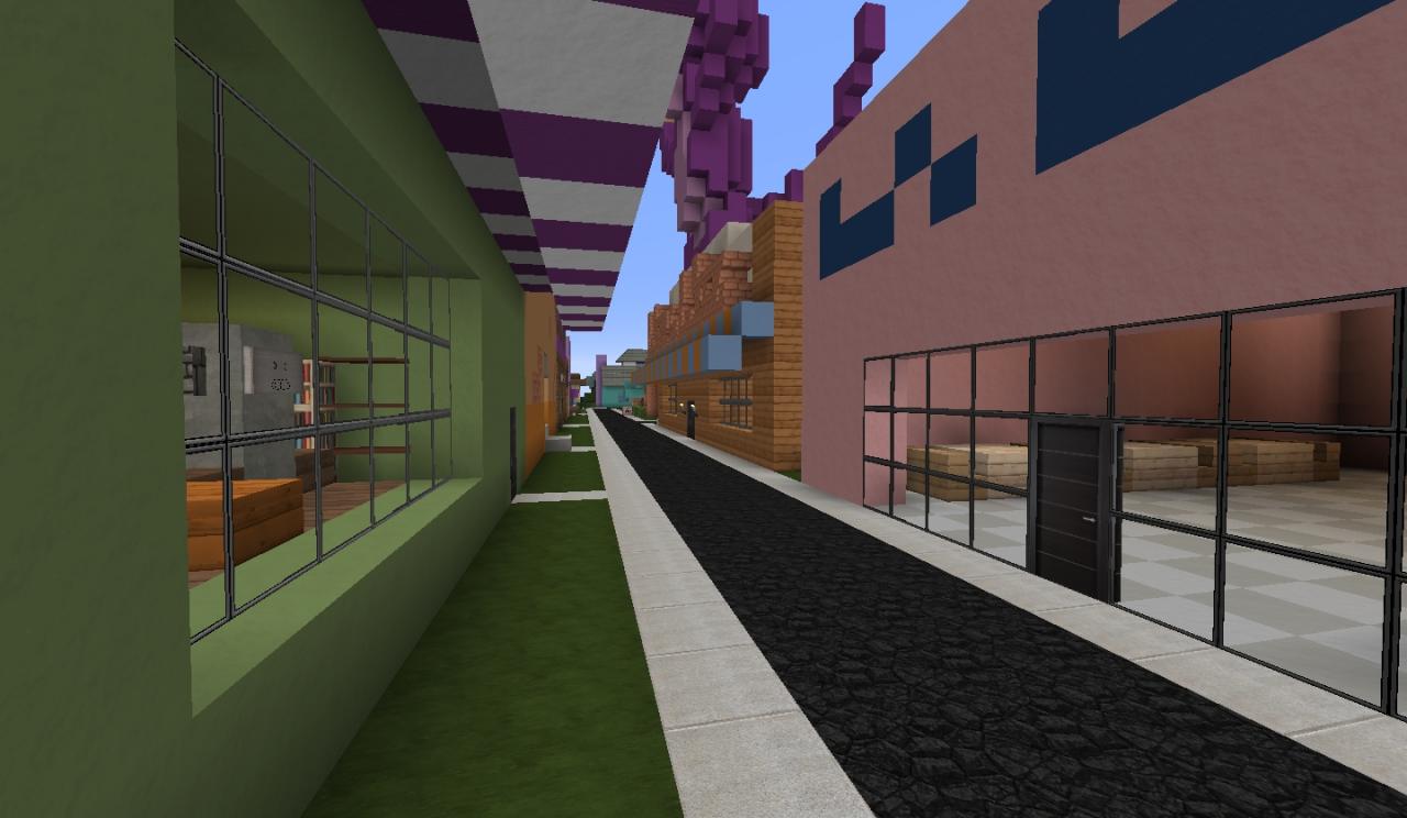 Springfield (WIP) FlowsHD texturepack recommended Minecraft Map