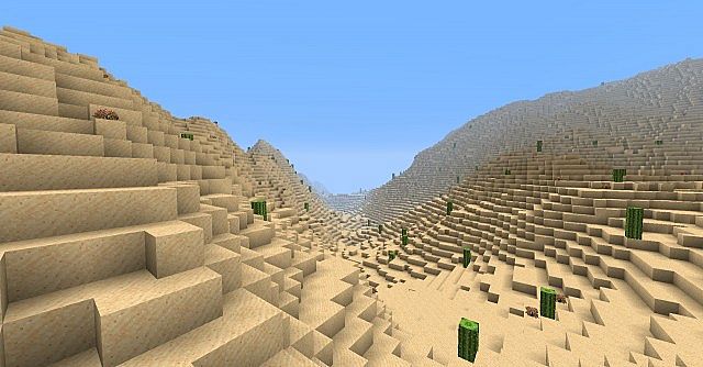 Realistic Desert 1.024 x 1.024 Minecraft Map
