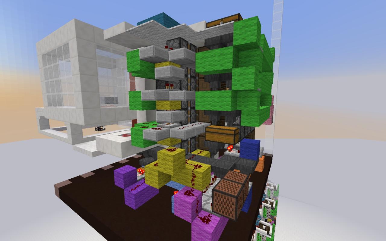 Fully Automatic Ghast-Powered AFK Tree Farm [Download/Tutorial ...