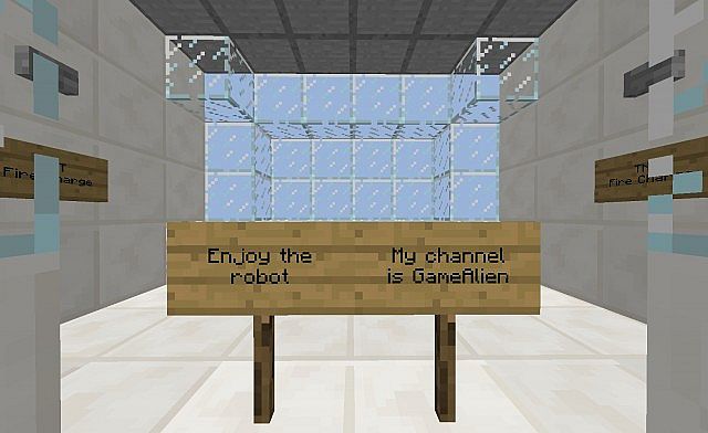 Attack robot Minecraft Map