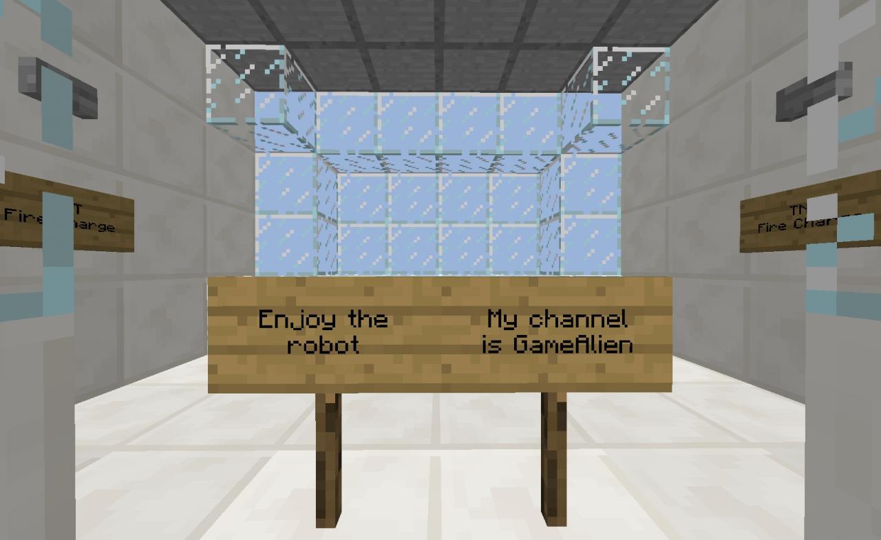 Attack robot Minecraft Map