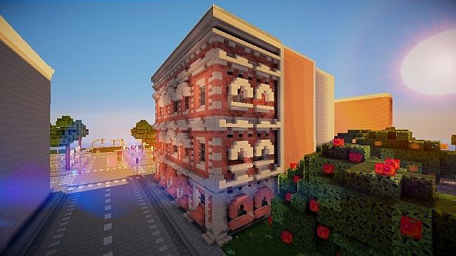 Victorian Townhouse Minecraft Project