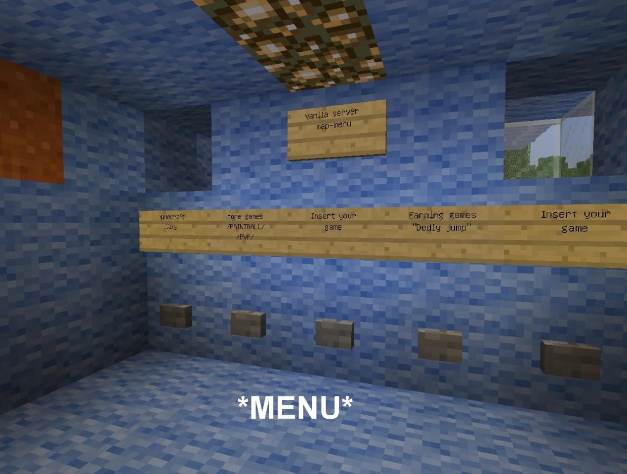 Vanilla server map Minecraft Map