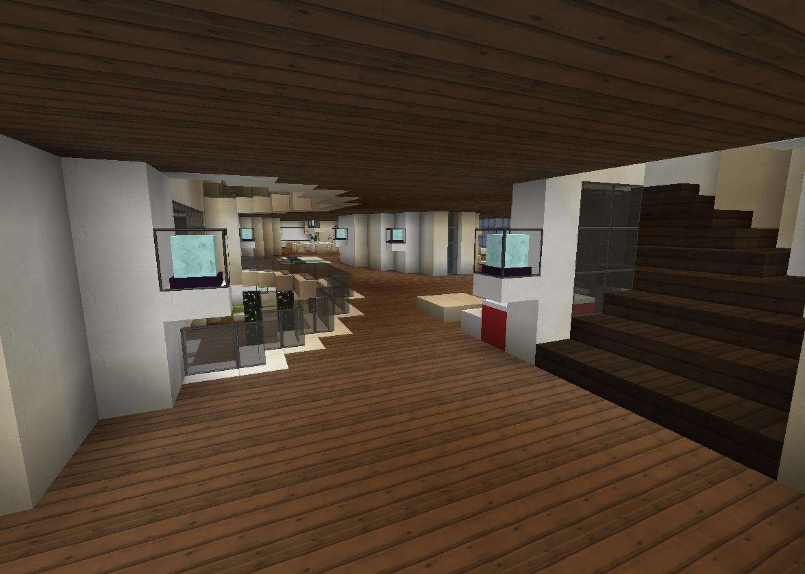 Modern Cliffside House Minecraft Map