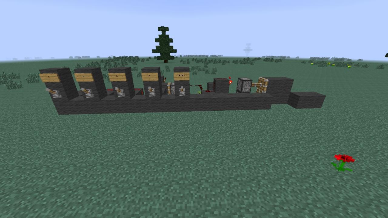 Combination lock Minecraft Map
