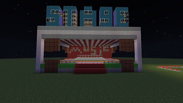 music stage Minecraft Project