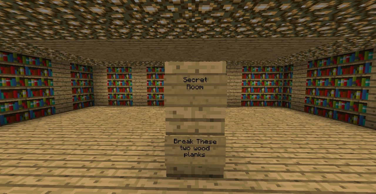 Library Minecraft Map
