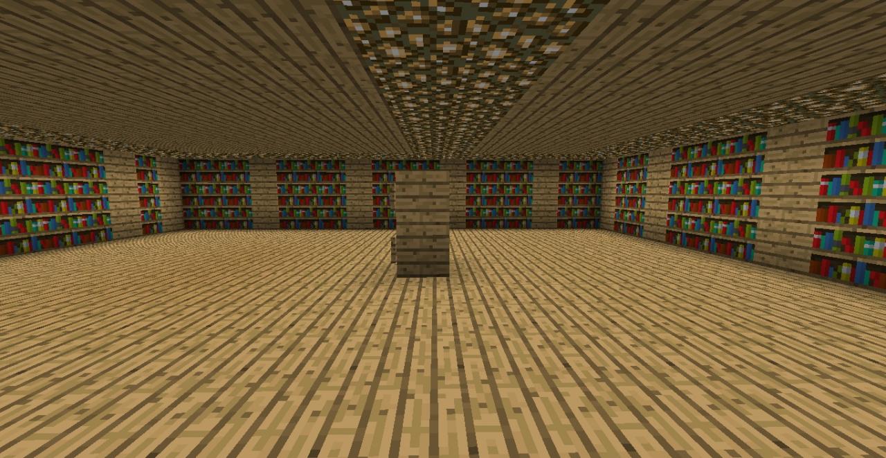 Library Minecraft Map