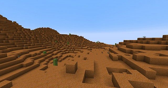 Realistic Red Desert 1.024 x 1.024 Minecraft Map