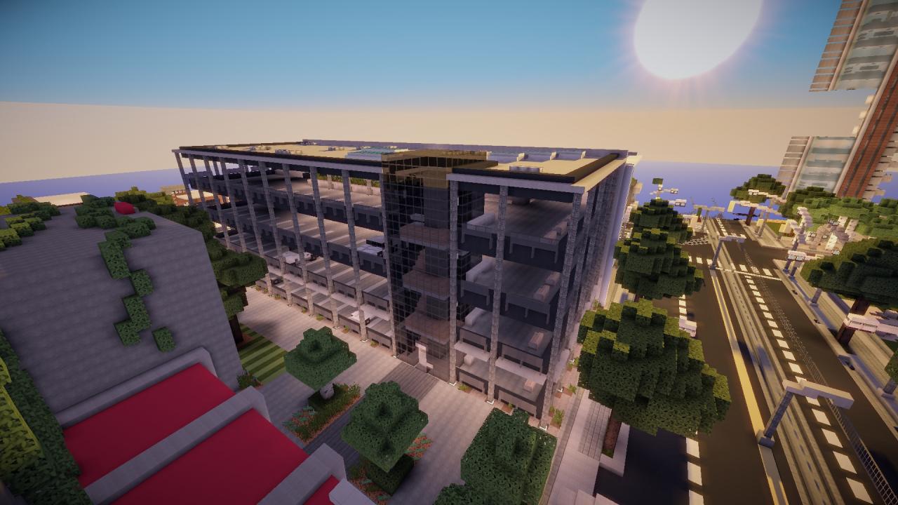 "Parking Deck" [Modern Building] Minecraft Map