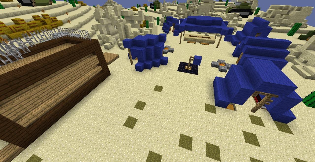 [CTF Map] Desert Minecraft Map