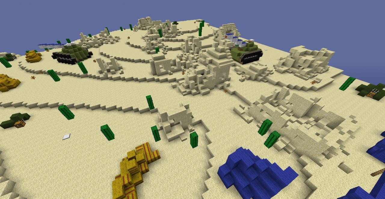 [CTF Map] Desert Minecraft Map