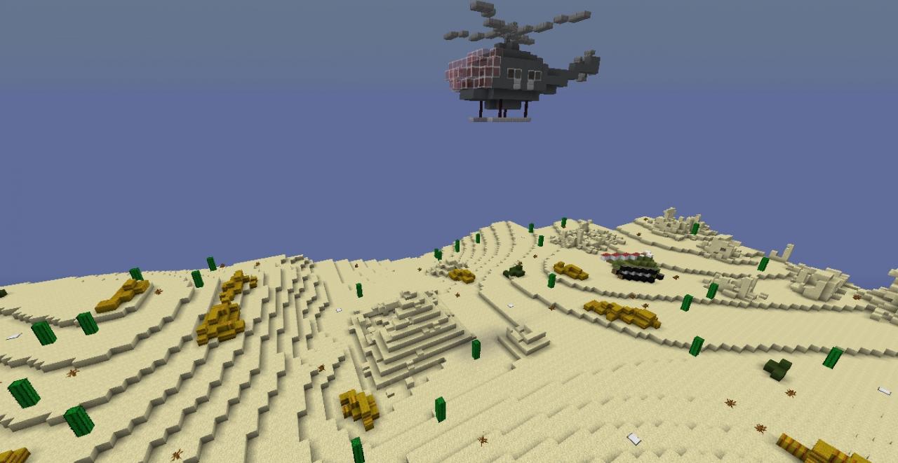 [CTF Map] Desert Minecraft Map