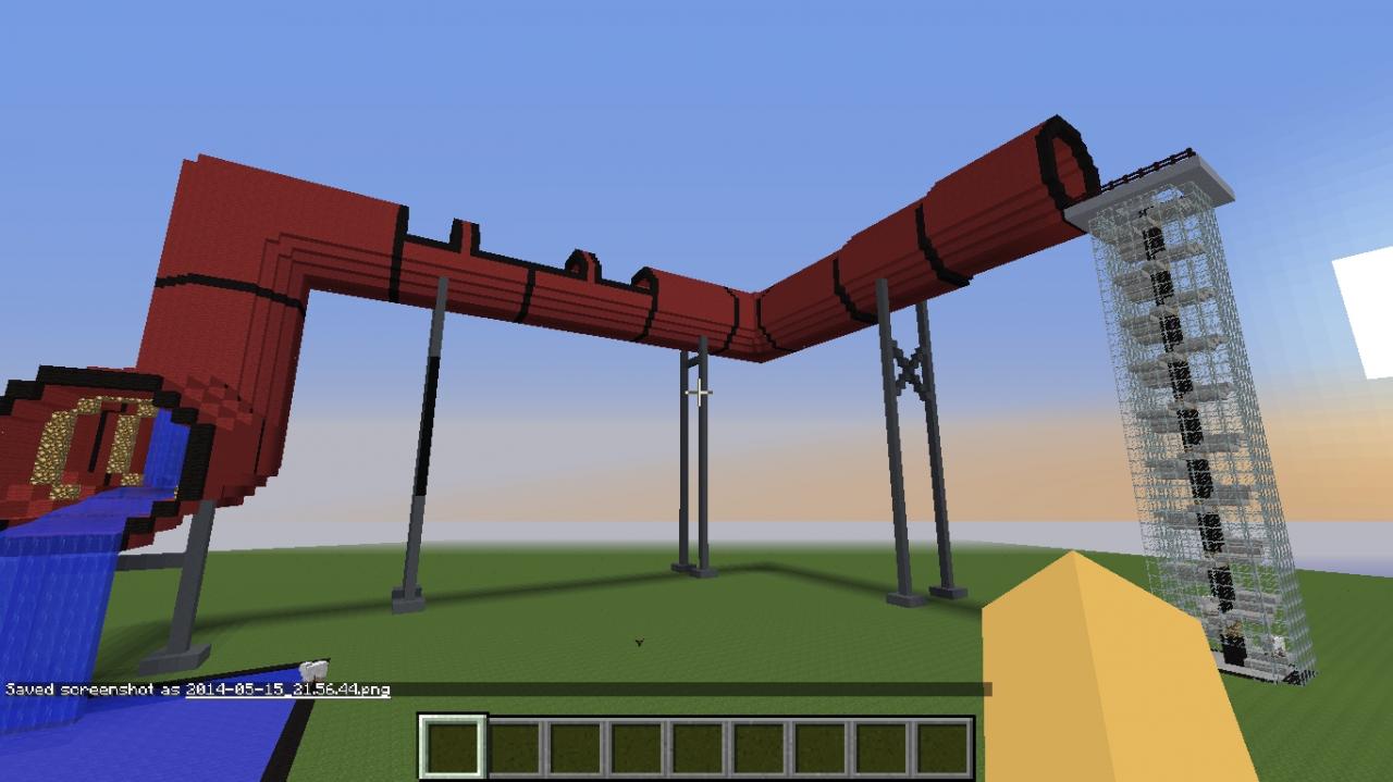 Water Slide - by Tristan Minecraft Map