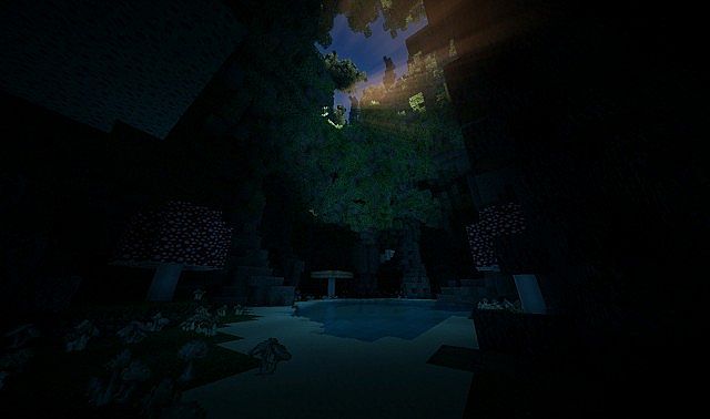 Dark forest Minecraft Map