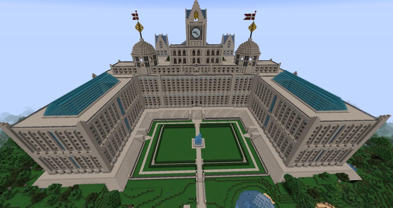grand mansion. Lovecraft inspired Minecraft Map