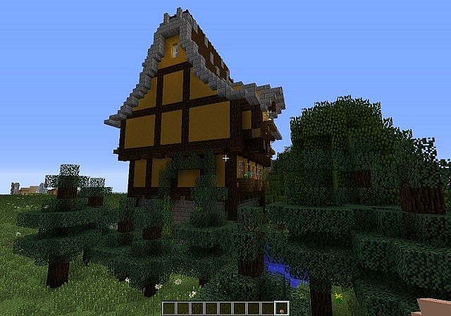 High Medieval House series 1 Minecraft Map
