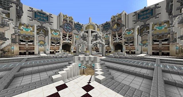 Modern Arena Build Minecraft Map