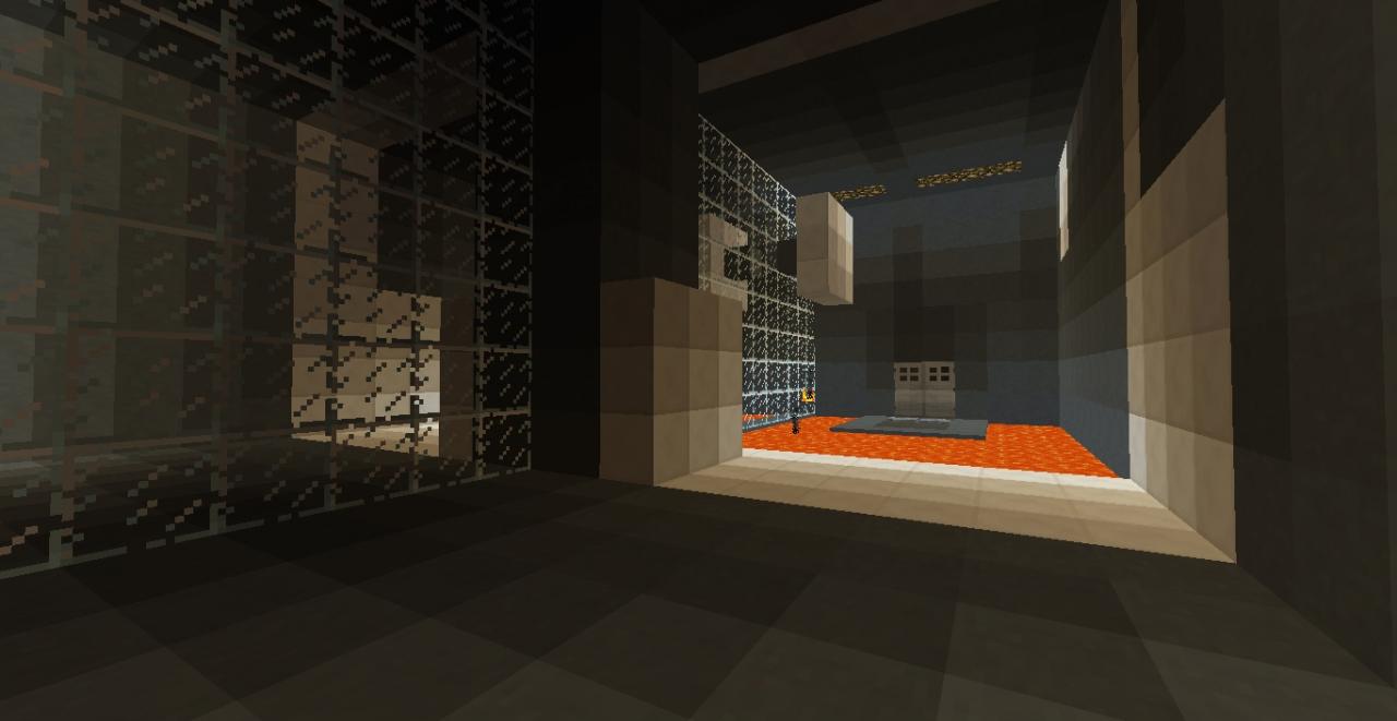 Portal 2 Multiplayer in Minecraft Minecraft Map
