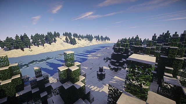 Winter Forest Minecraft Map