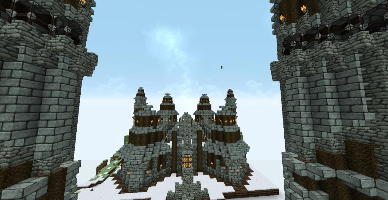 ,,Aquatus'' Medieval Castle / Server spawn made by TeamAxor Minecraft Map