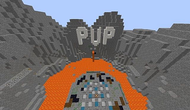 Stone PVP arena Minecraft Map