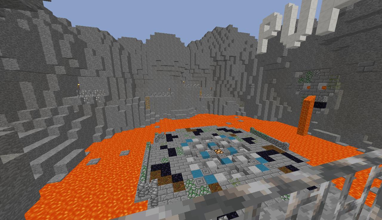 Stone PVP arena Minecraft Map
