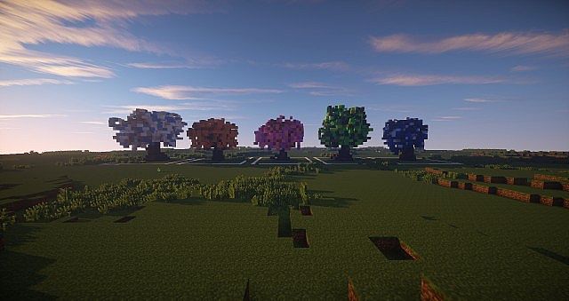 Bright Fantasy Trees - [Small Download Bundle] Minecraft Map