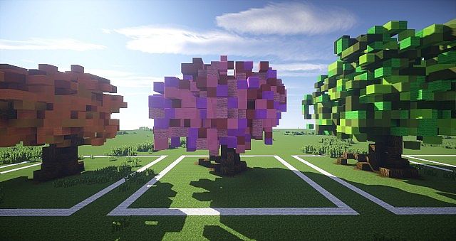 Bright Fantasy Trees - [Small Download Bundle] Minecraft Map