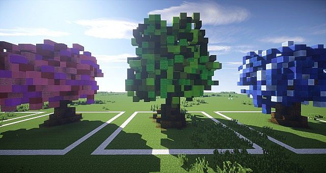 Bright Fantasy Trees - [Small Download Bundle] Minecraft Map