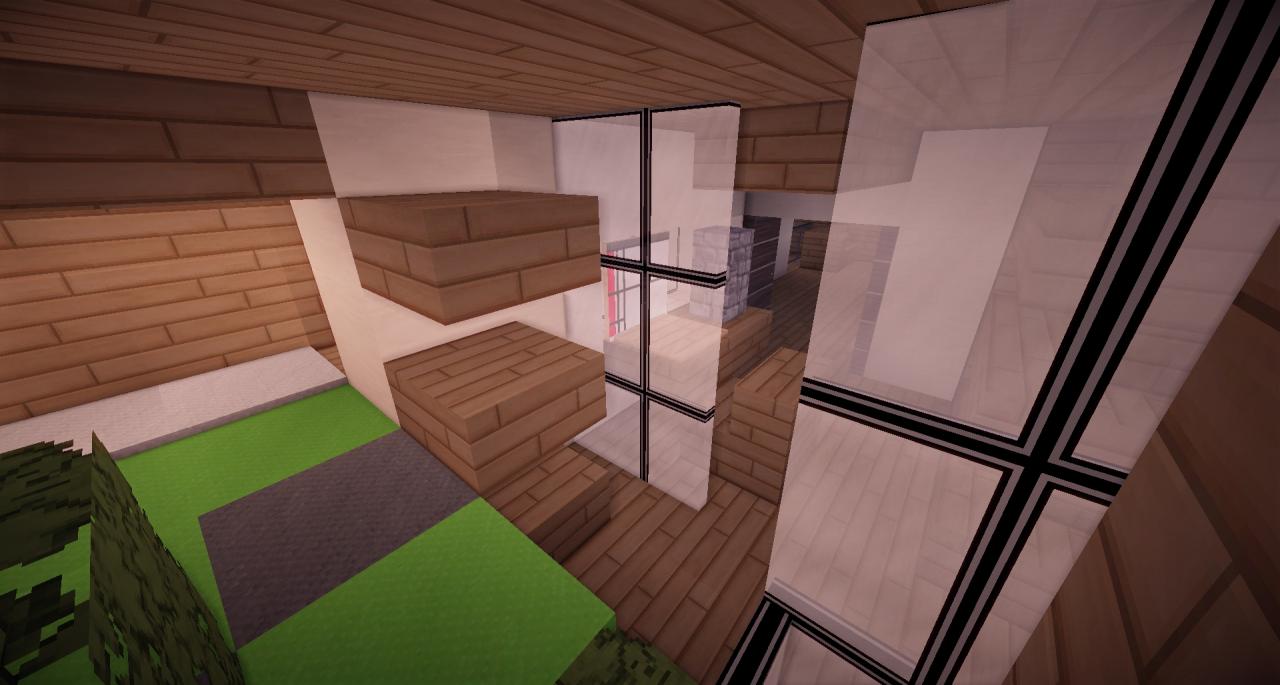 Modern valley house Minecraft Map