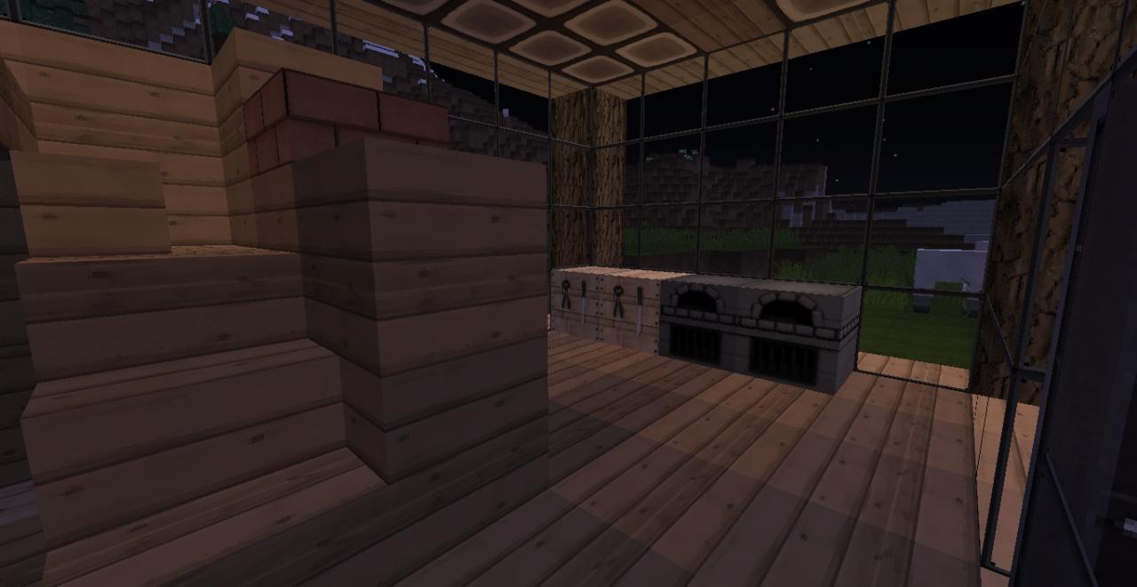 A Very Modern House Minecraft Map