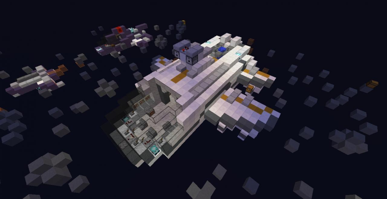 SPACE ADVENTURE : a small adventur and parkour map Minecraft Map