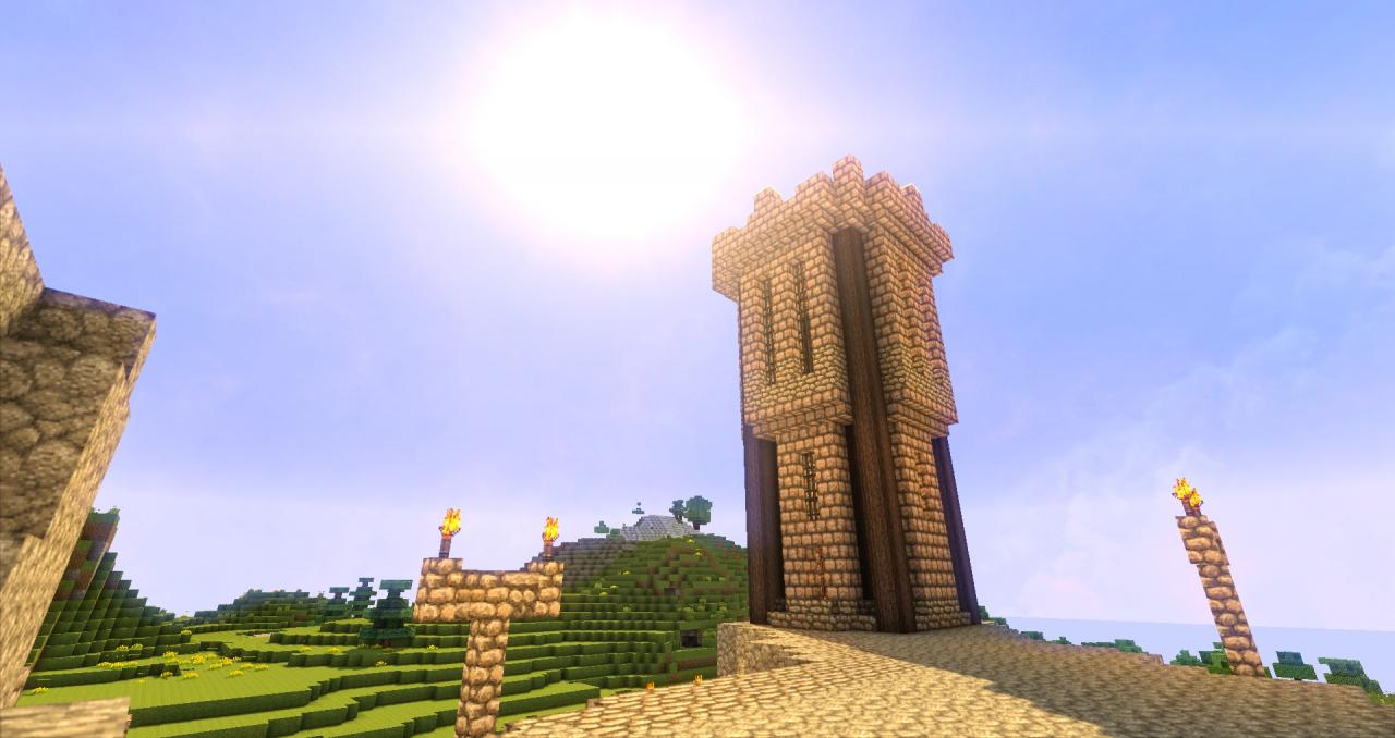 Medieval Guard Tower/ Watch Tower Minecraft Map