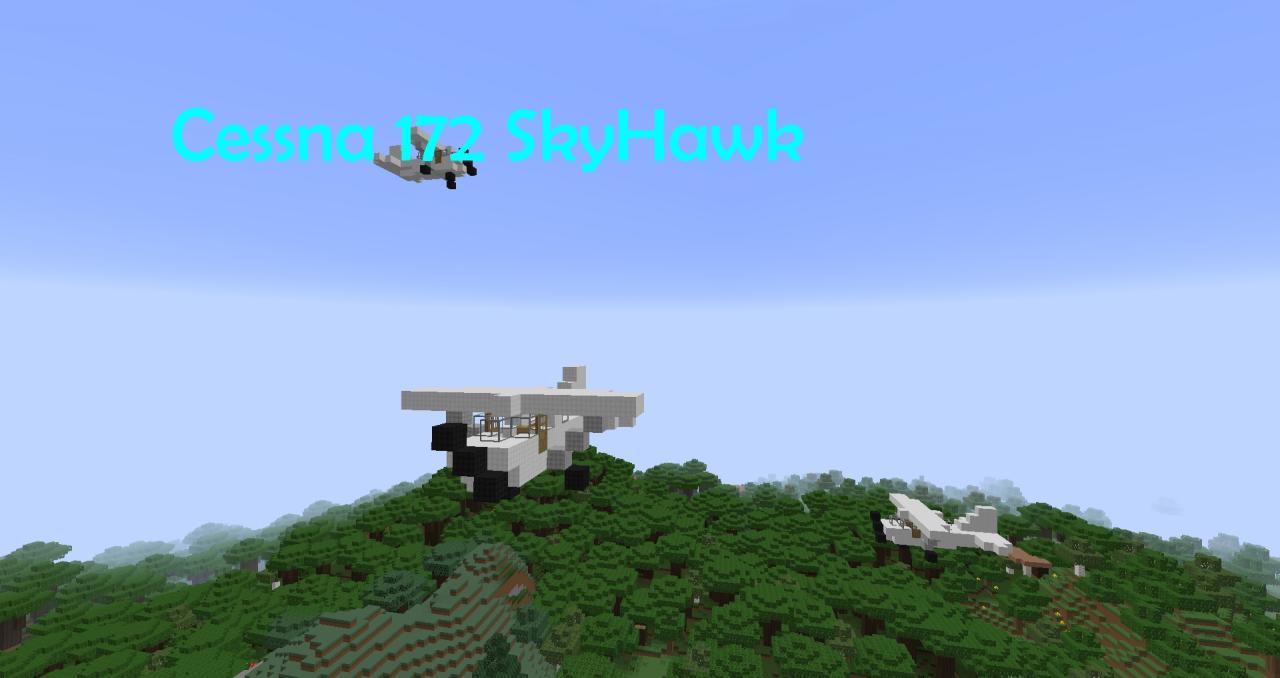 Cessna 172 SkyHawk Minecraft Map