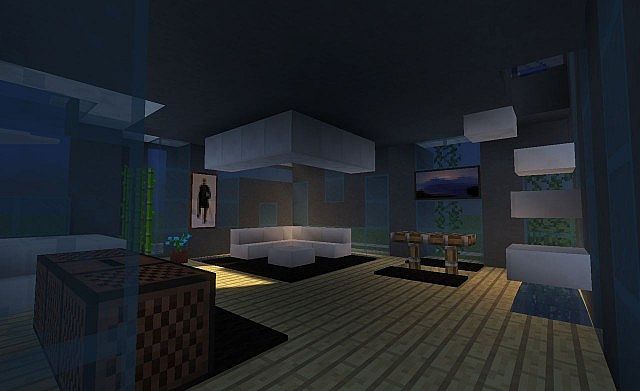 Modern Cube House Minecraft Map