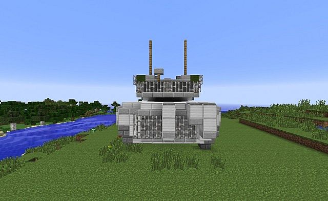 M1A2 Abrams Tusk Tank Minecraft Map