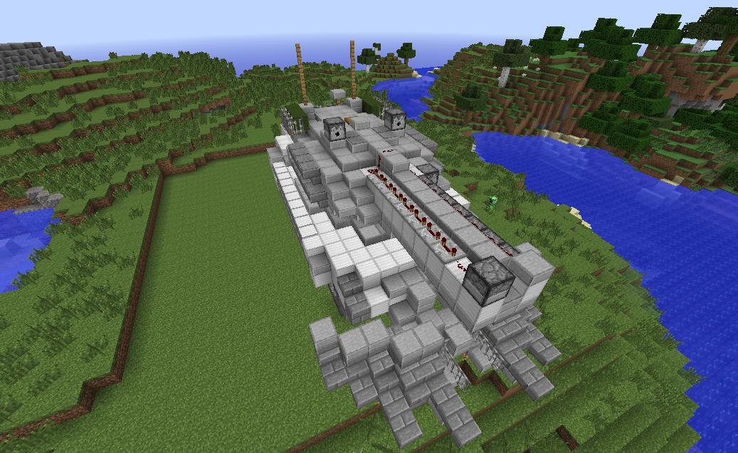 M1A2 Abrams Tusk Tank Minecraft Map