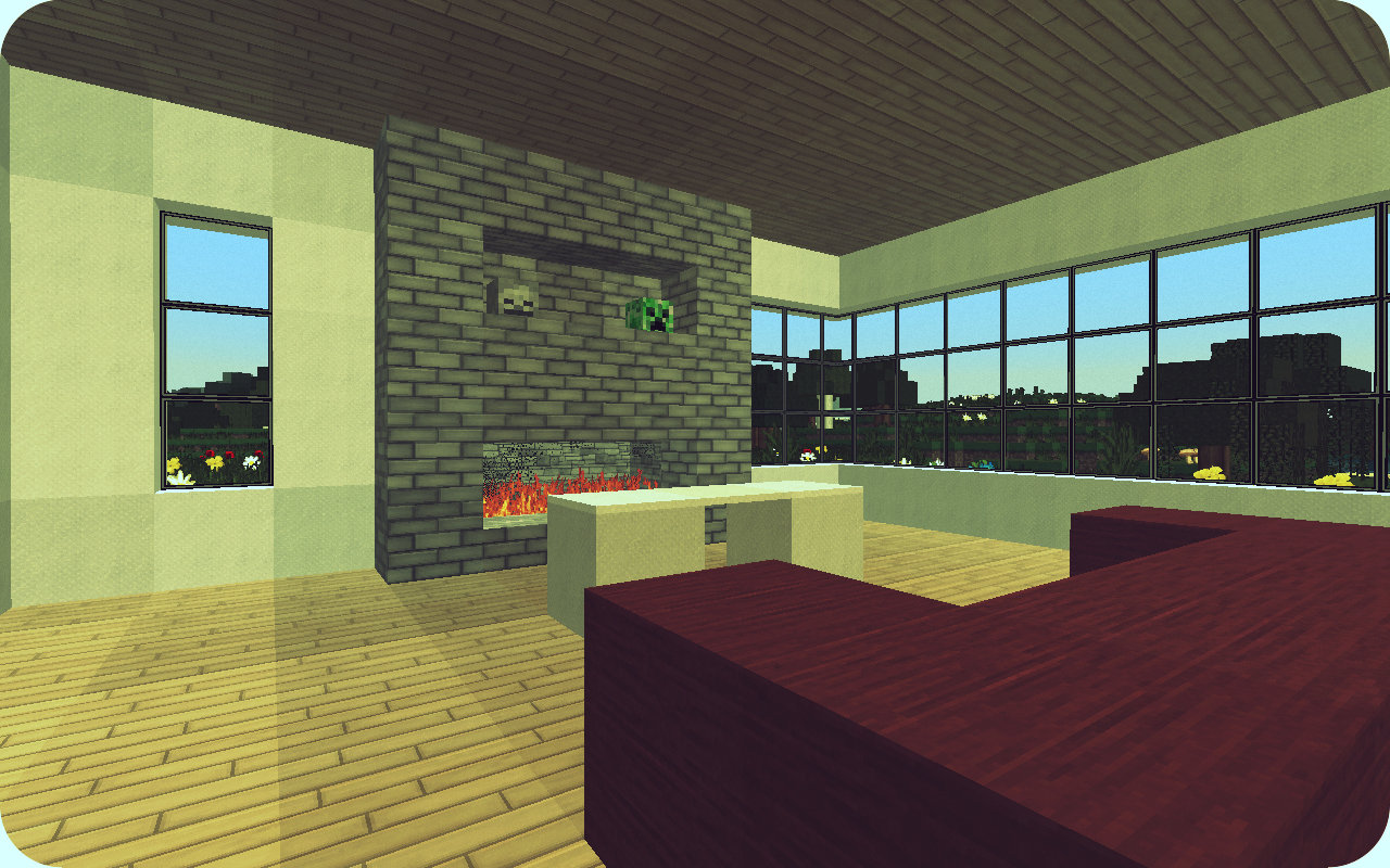 ARRAY- A Mid-Century Modern Home Minecraft Map