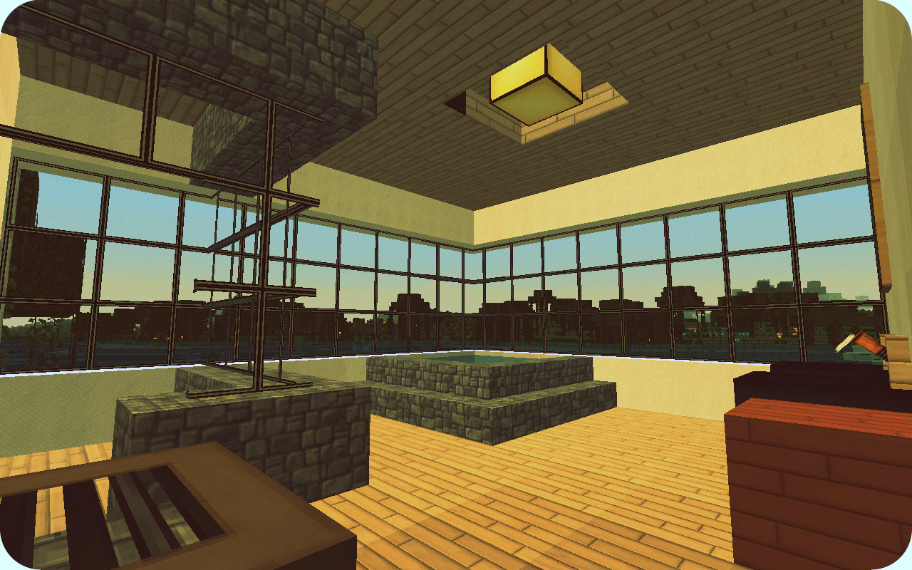 ARRAY- A Mid-Century Modern Home Minecraft Map