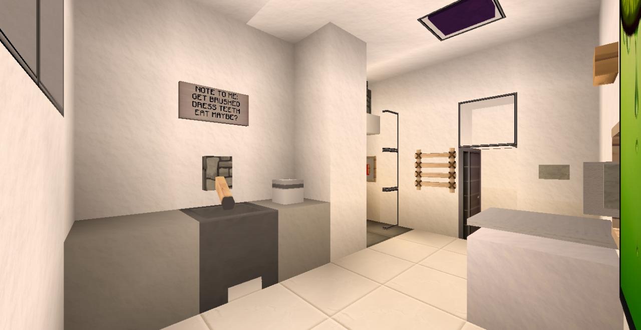 Over - Contemporary (?) Minecraft Map