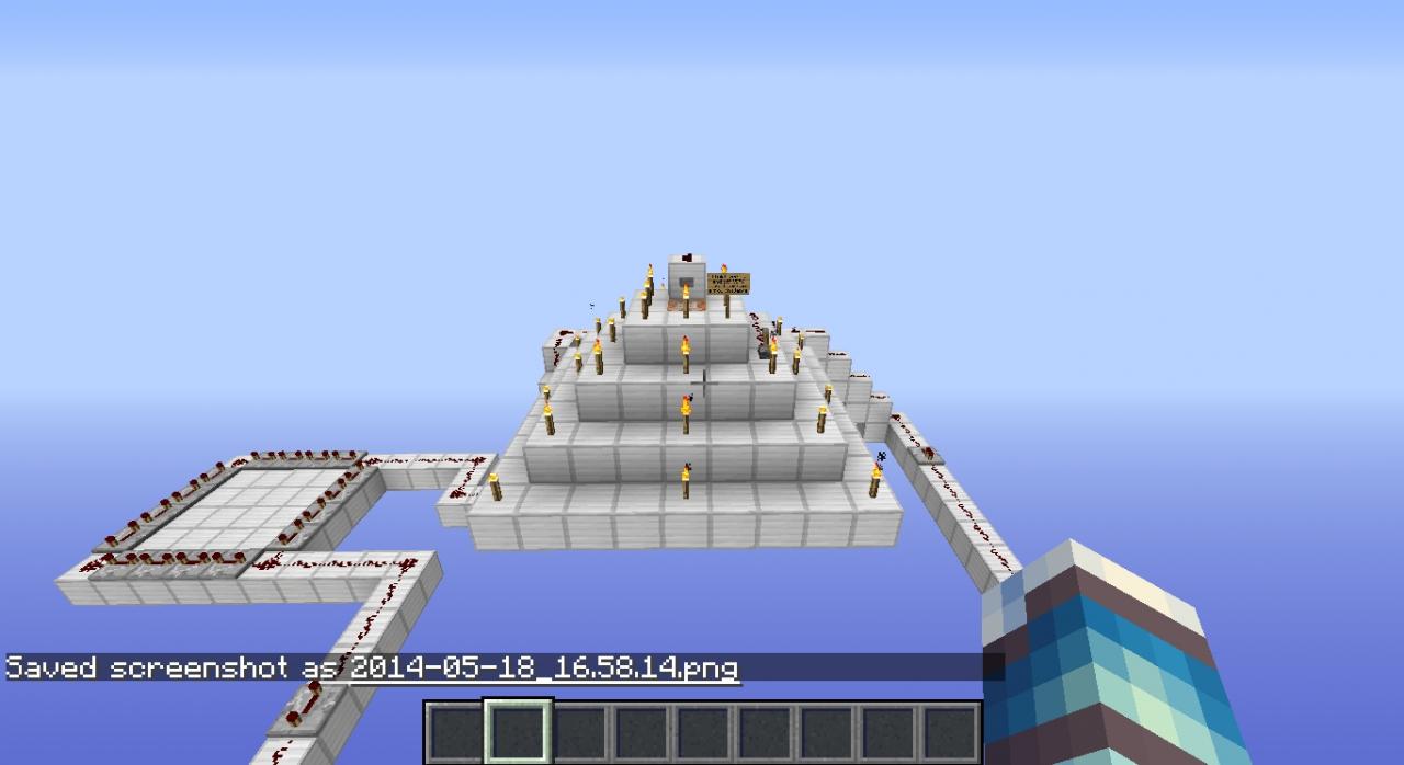 Super Smash Bros Brawl: Mario Circuit! Up to 4 characters! Minecraft Map